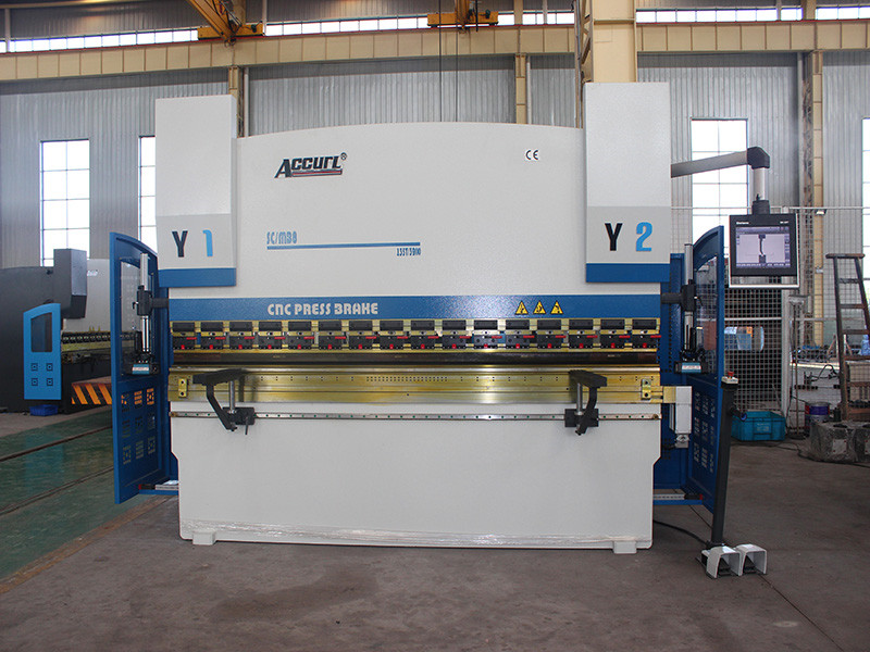 100 ton cnc tekan brek dengan skru bola hiwin - ACCURL